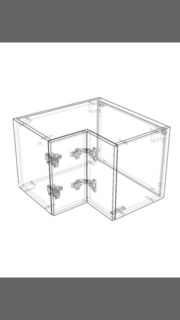 2023 Модули КУХНИ-Gola. ШВ360х300х500-СП8-УГ-1Д-ЛЛ-пр.