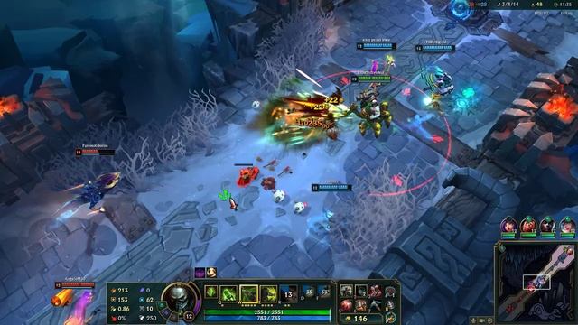 ТАНКУЮ, РВУ И ПОБЕЖДАЮ – URGOT + iTzElitEgirlZ В АРАМ! 🎮💥