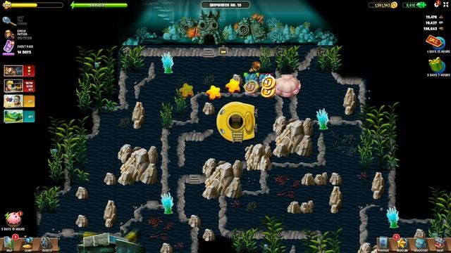 Кораблекрушение 19 - Shipwreck 19 | Sunken Fortunes 2 | Diggy's Adventure