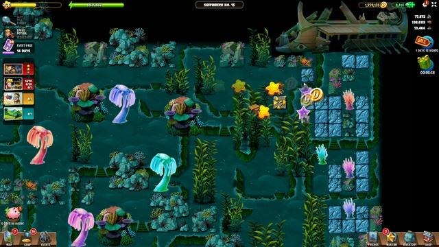 Кораблекрушение 15 - Shipwreck 15 | Sunken Fortunes 2 | Diggy's Adventure