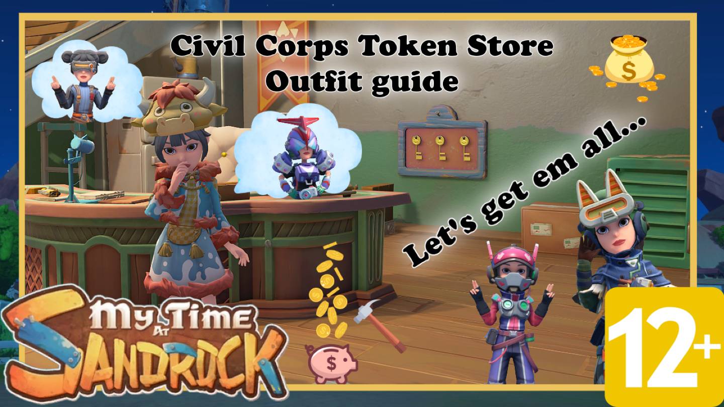 Мое время в Сандроке - Английский - 064 - My Time At Sandrock - Civil Corp Token Store Outfit Guide