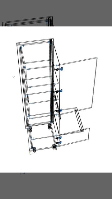 2023 Модули КУХНИ-Gola. ШП2240х580х650-ДШ-1Д2П-1Д-ФБ-лв.
