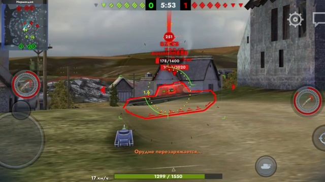 Мой новый танк 7-го уровня | Бой | WOT Blitz | DevelopeGames6589