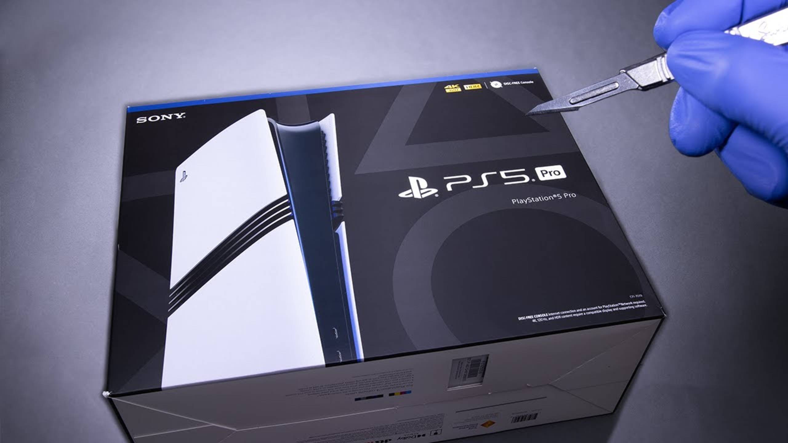 PS5 Pro распаковка и игровой тест