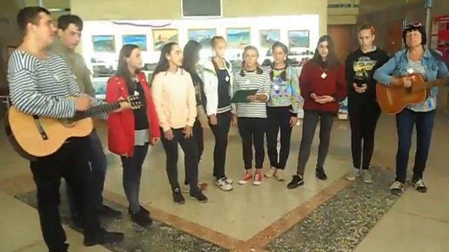 Шаповалов Егор и пресс-центр школы №1 "Парус Грина" (песня Виктора Прокоповича)
