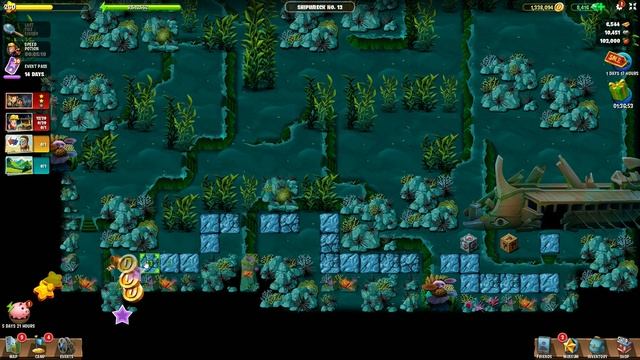 Кораблекрушение 13 - Shipwreck 13 | Sunken Fortunes 2 | Diggy's Adventure