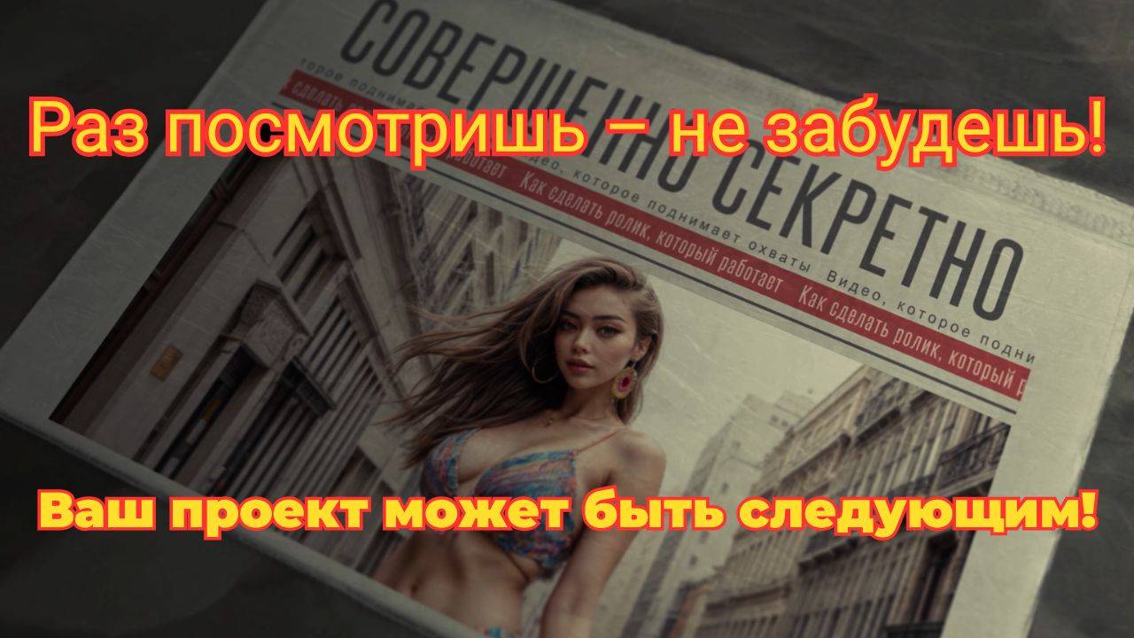 Уникальный проморолик | Newspaper Promo