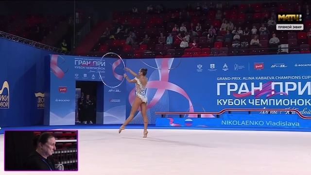 выступления лидеров после 1го дня на Гран-При Кубок Чемпионок Алины Кабаевой 2025