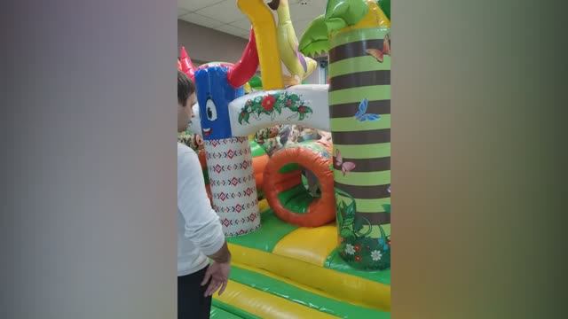 Отзыв о БатутМастер , г.Новокузнецк  Надувной батут Джунглимания