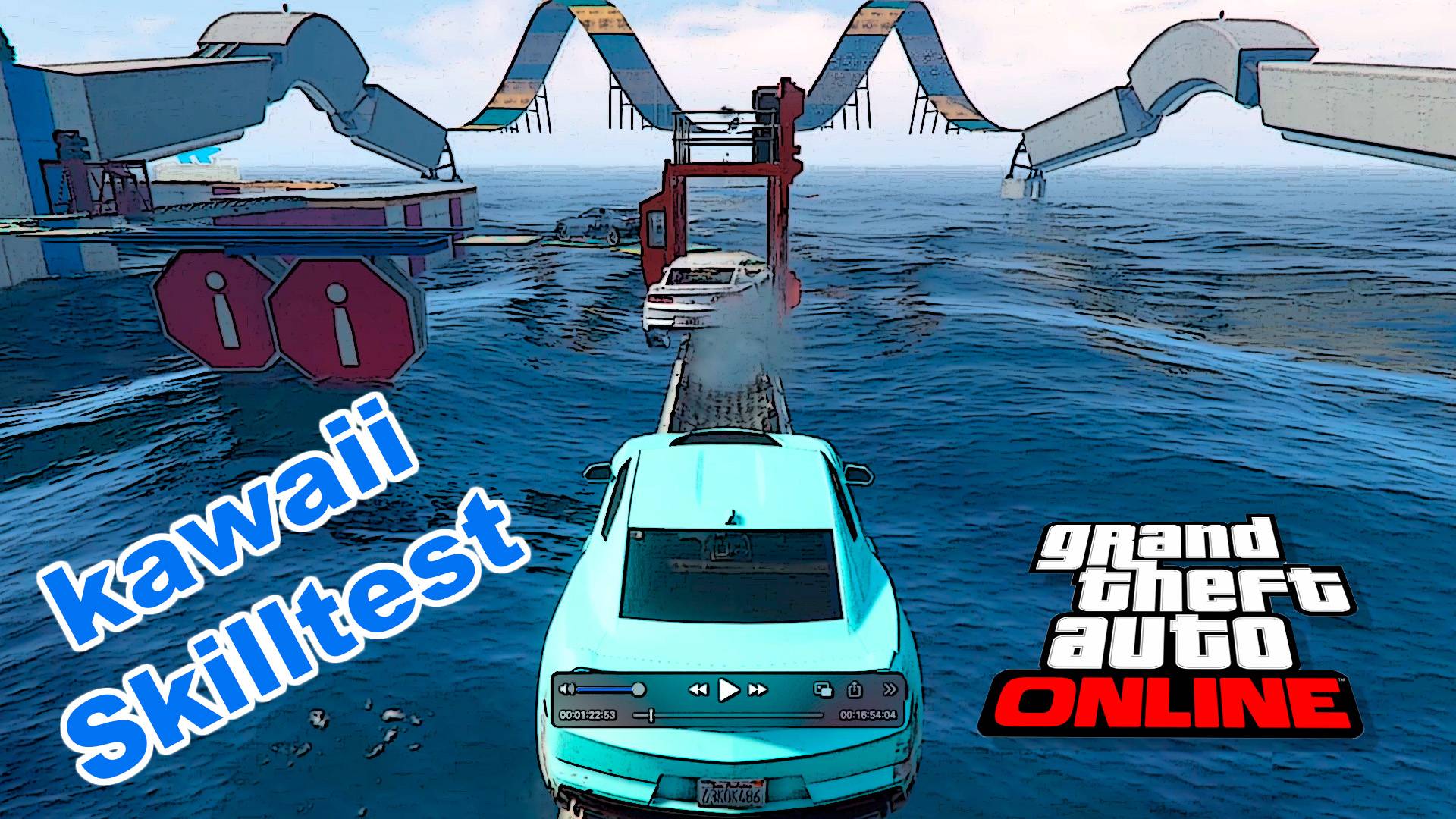 Kawaii camaro паркур в GTA V OnLine