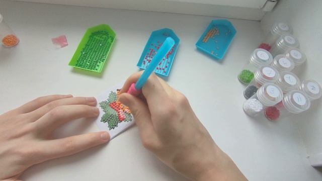 колокольчики алмазная мозаика