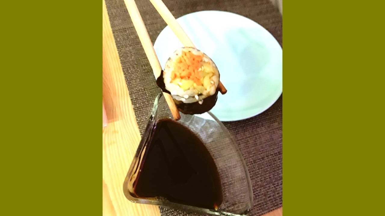 Постный кимбап