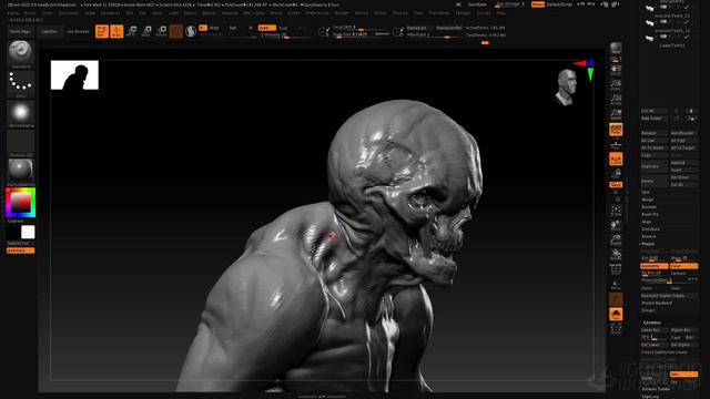 21. Subdivision Levels vs DynaMesh (1)