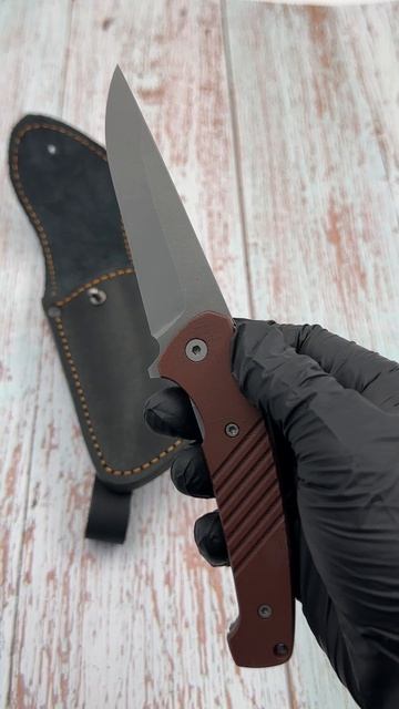 Нож Журавль сталь х12мф рукоять текстолит