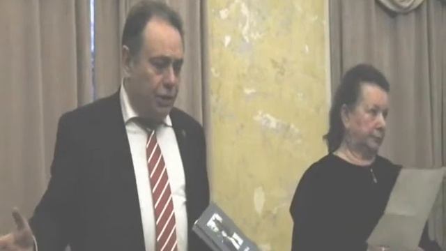 2018.04.26_Игорь Витюк выступает на презентации сборника "Казачка"