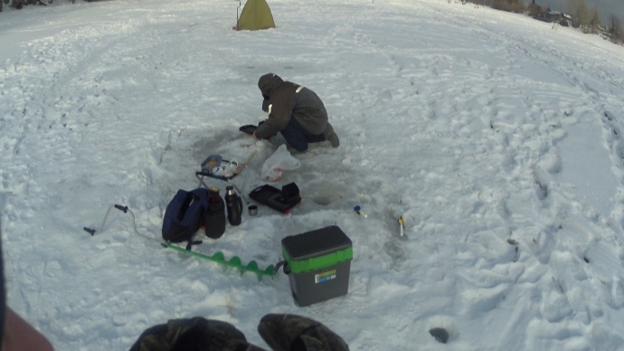 Рыбалка в Марте 2025 г. на Затоне в НСК ✊👍👍👍