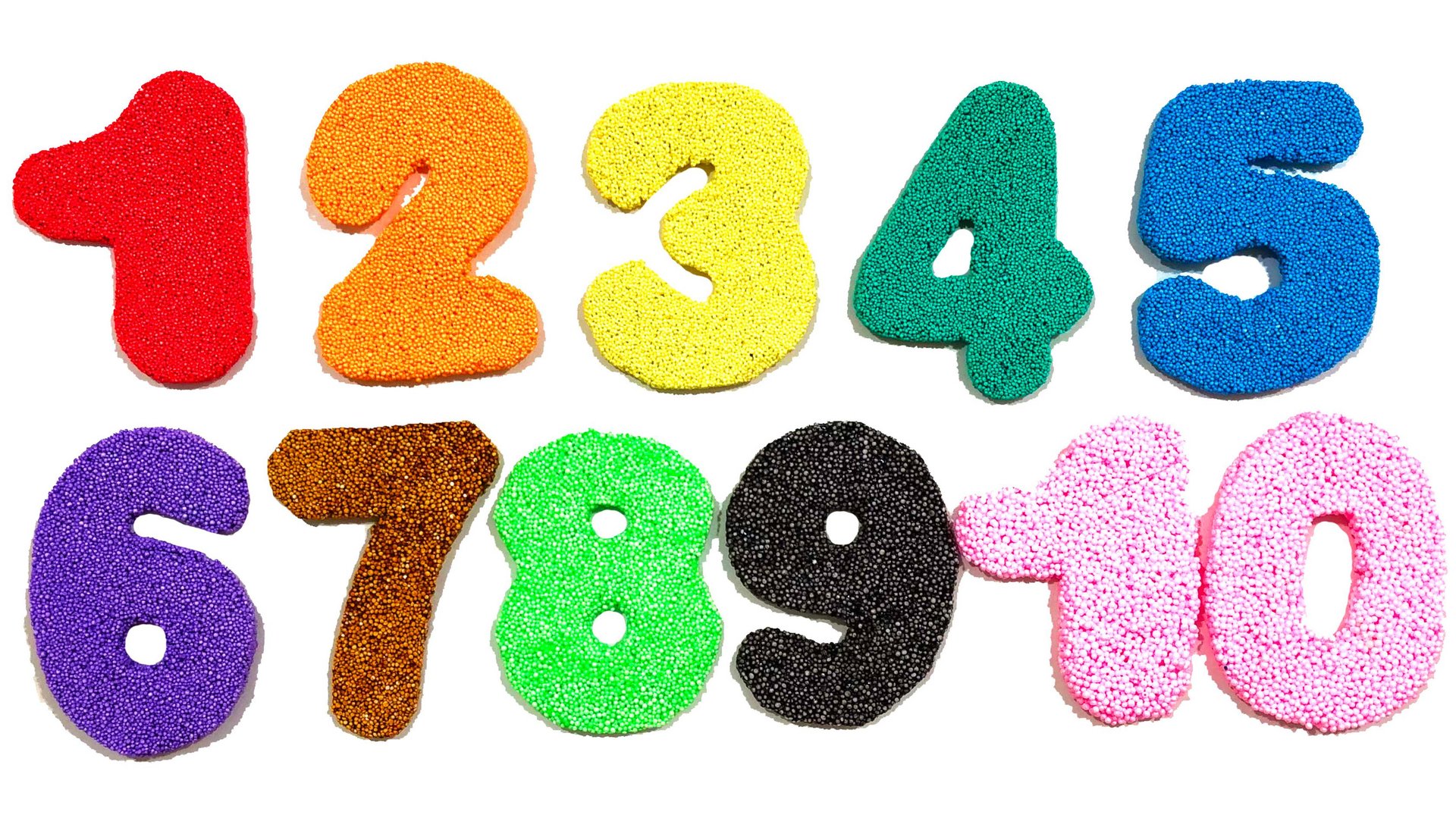 Лепим цифры с Шариковым пластилином | Учимся считать до 20 | Лепка | Обучающее видео для детей