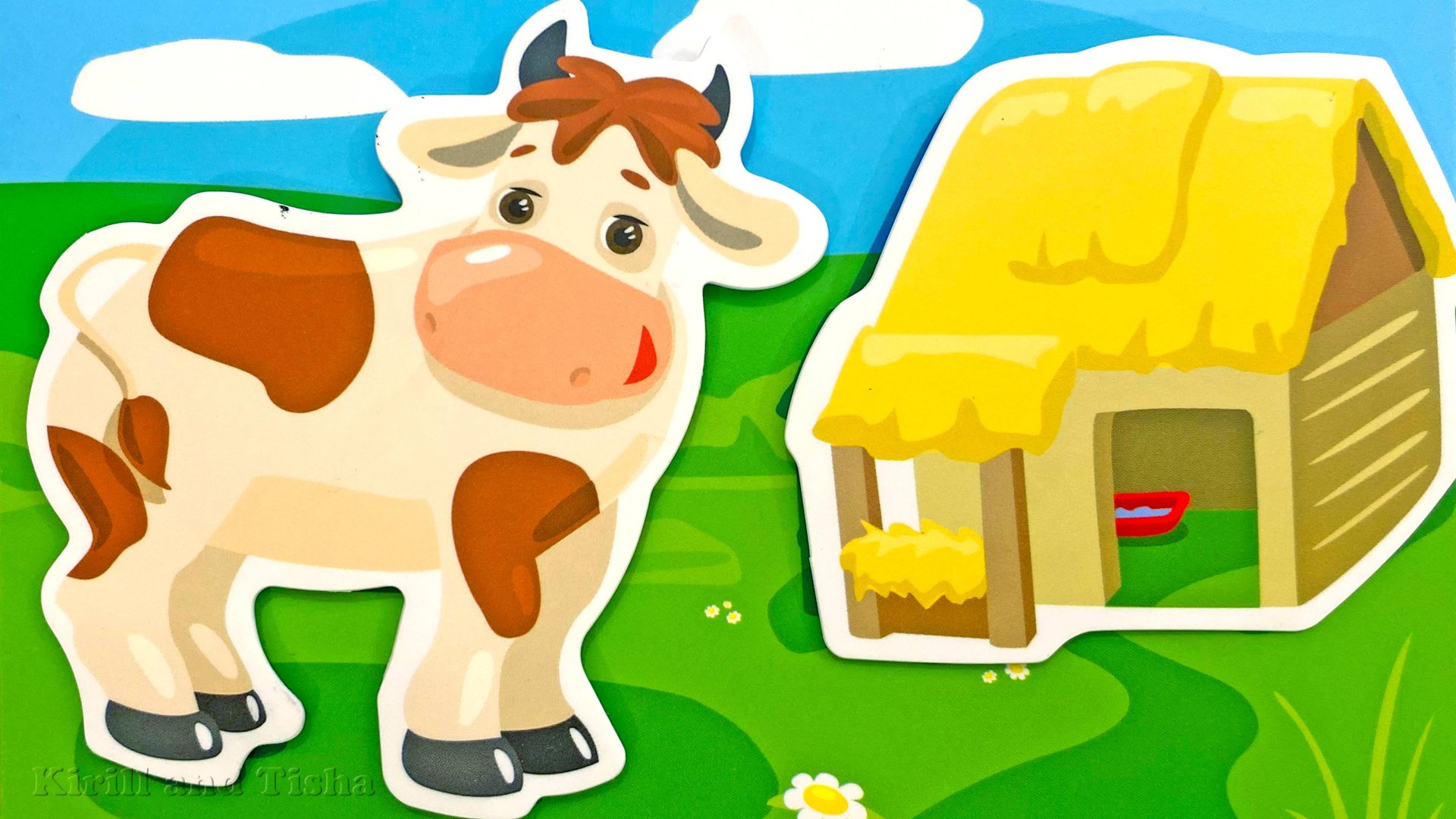 Учим животных | Угадай чей Домик | Развивающие видео для самых маленьких