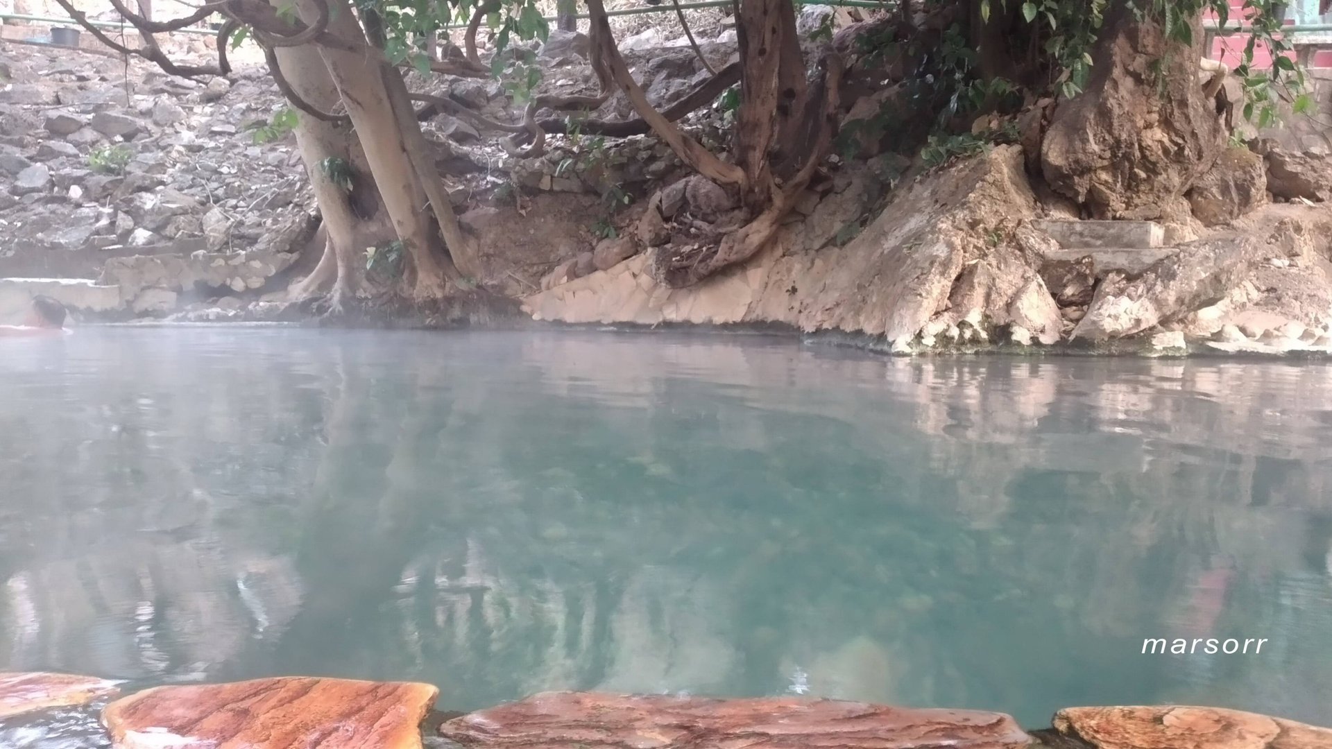 просто горячие ванны ч.1 утро น้ำพุร้อนหินดาด hot spring канчанабури กาญจนบุรี kanchanaburi