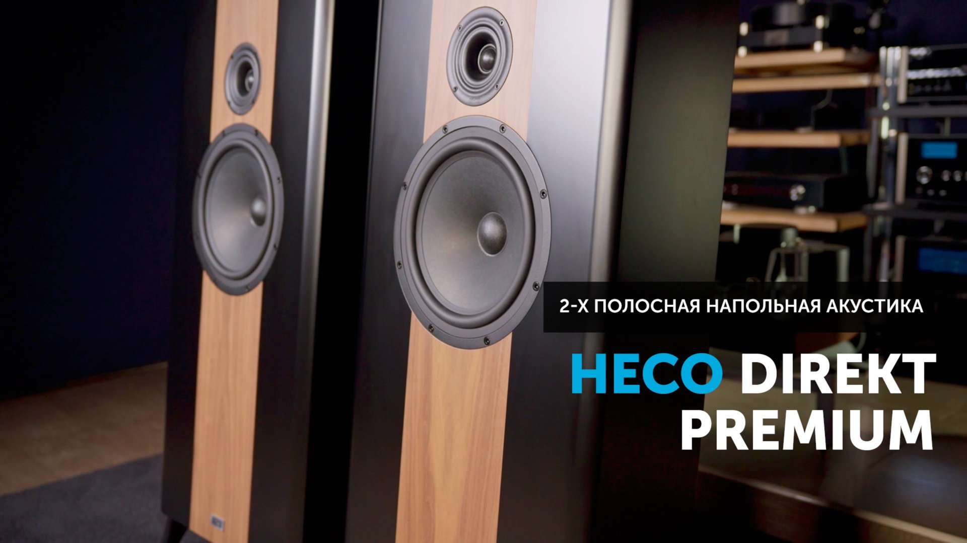 HECO Direkt Premium — неовинтажная двухполосная акустика