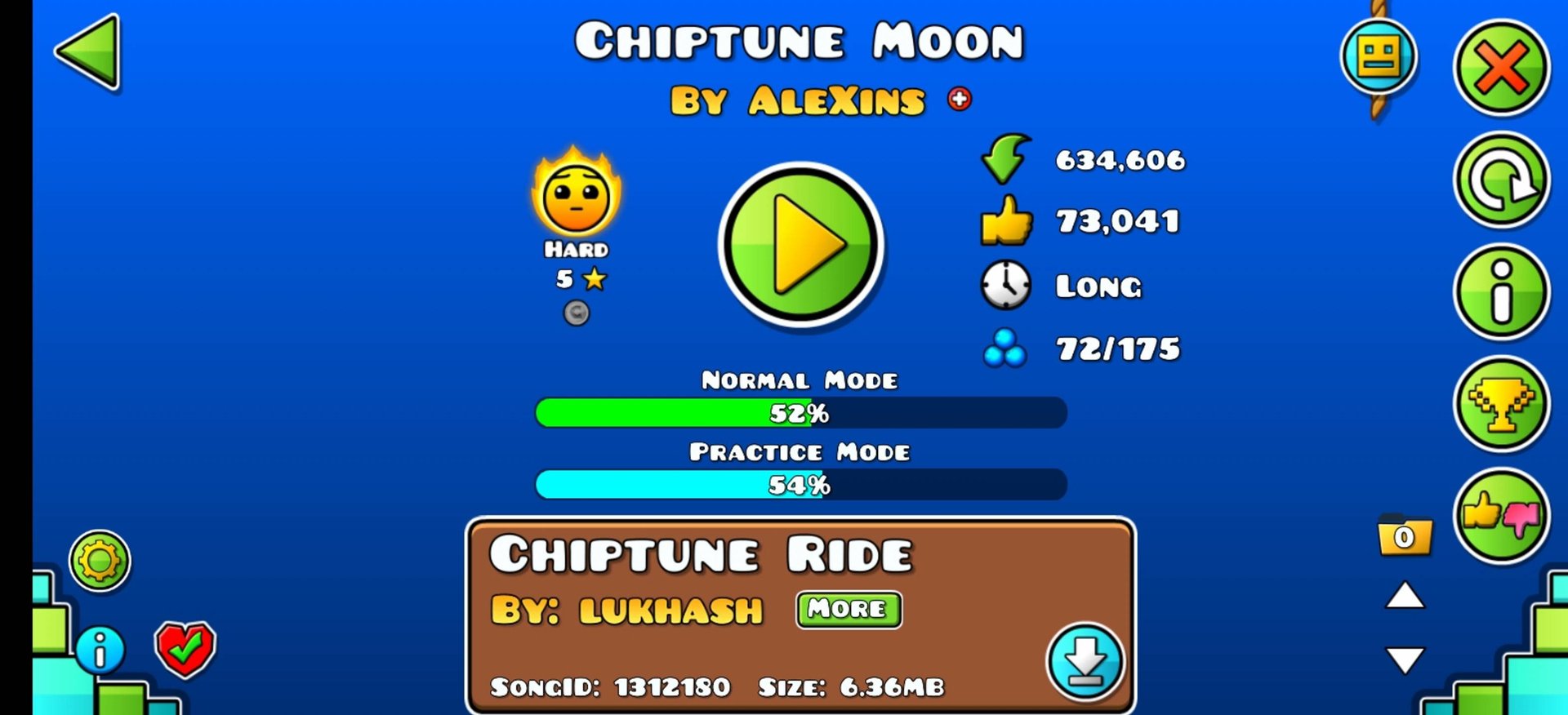 геометри Дэш 2 пошёл 2 час