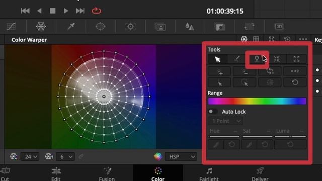 [Color Warper] - Подробный гайд по инструменту Davinci Resolve.