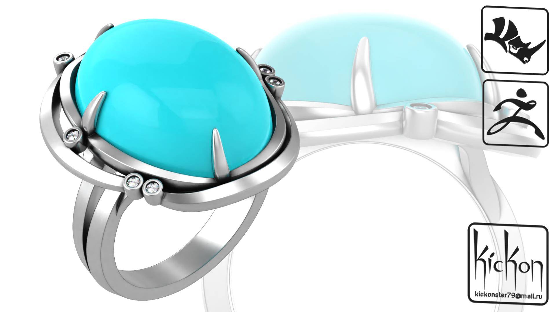 Rhinoceros, Zbrush. Поювелирим.