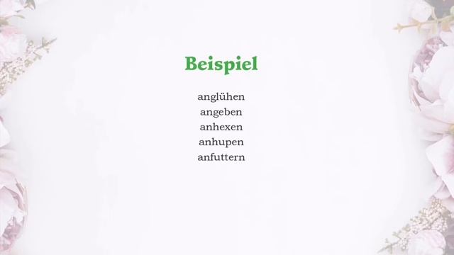 DEUTSCH TIPPS & TRICKS / Vorsilbe an- / 2 aus 5
