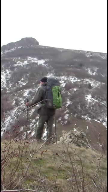 У хребта Хашки-Кая. 2 марта.