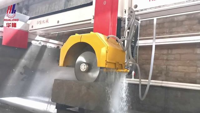 Эффективный Мостовой многодисковый станок для блоков #stonecutting#stoneblock2 #stanok #stoneslab
