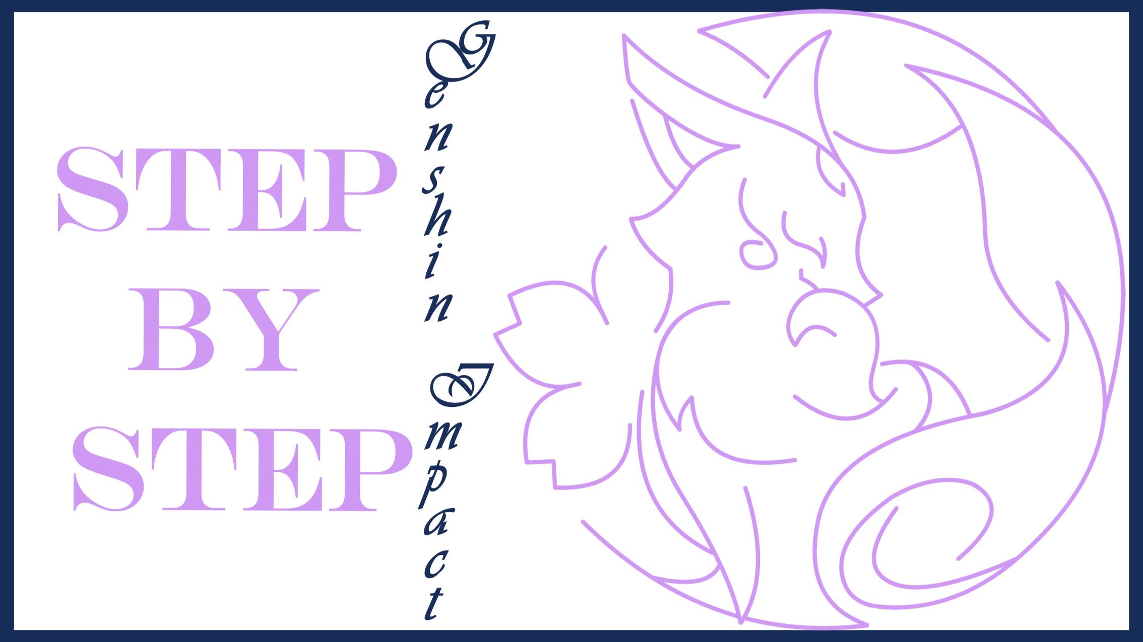 Как нарисовать лисенка \\ геншин импакт // созвездие \\ genshin impact - how to draw a fox