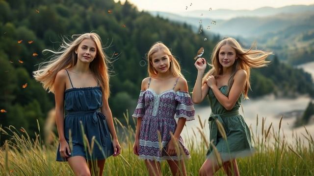 ЧУВАШСКАЯ ЛИРИЧЕСКАЯ "Сар кайăкăн савăнасси"