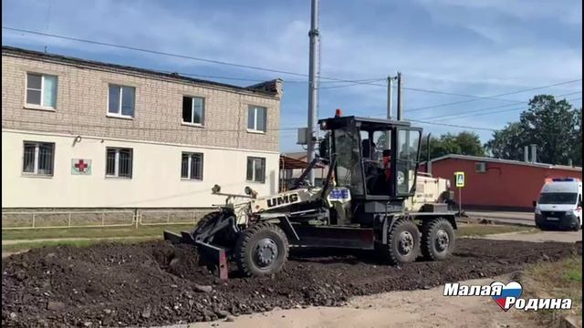 В Рязани депутат предоставил спецтехнику для выравнивания дороги в пос. Дягилево