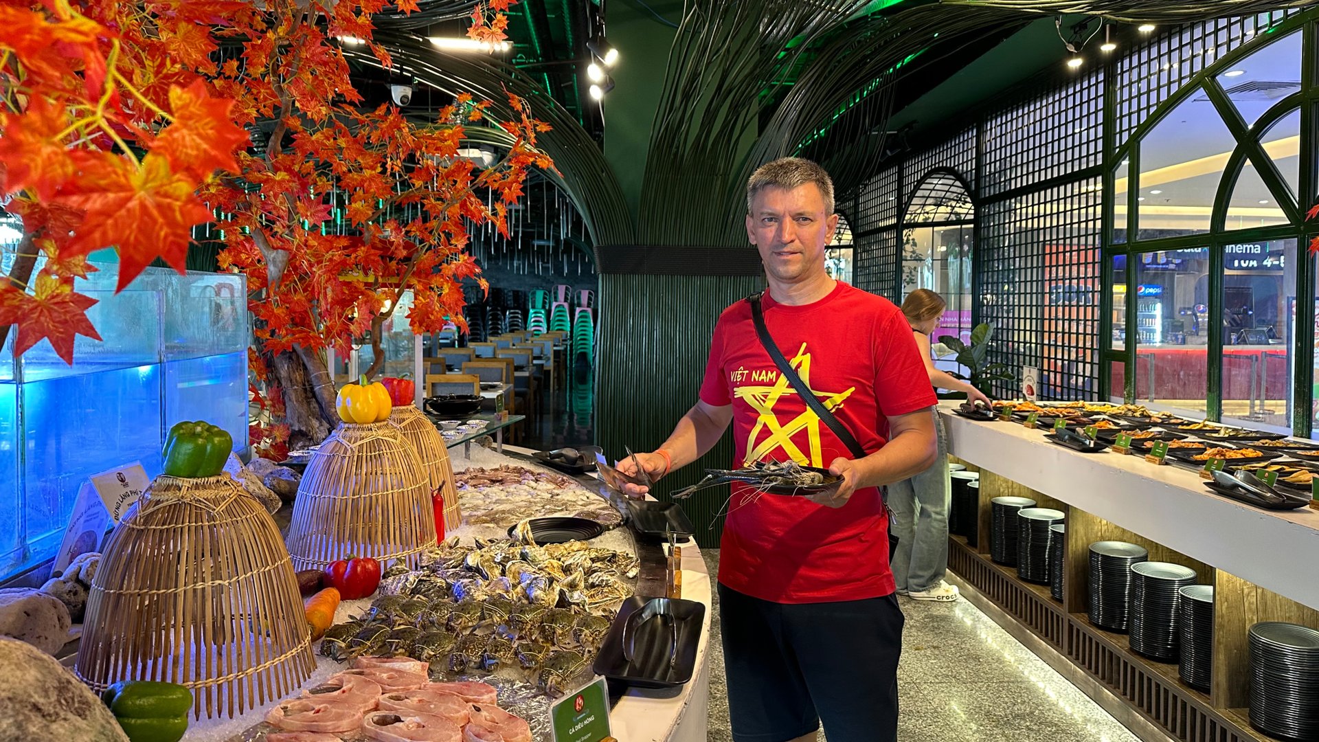 Безлимитный Далат буфет с морепродуктами Нячанг Вьетнам