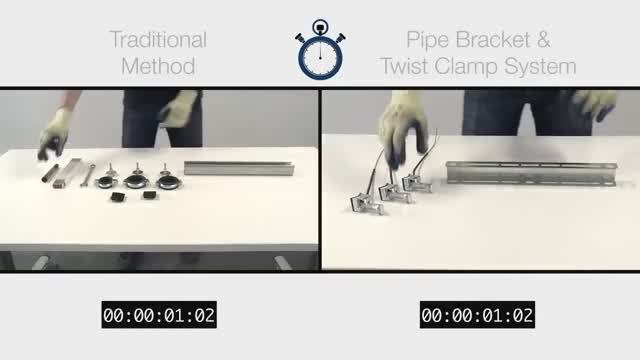 Монтаж на время