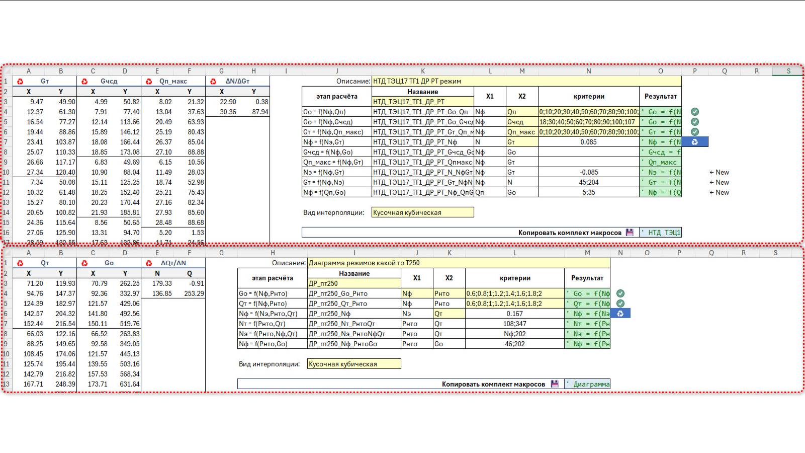 21.37 Доработка модулей создания групп макросов оцифровки диаграм режимов