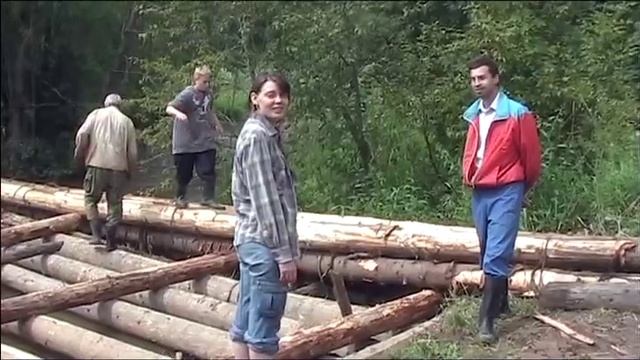 Строительство моста 2009 июль