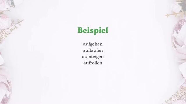 DEUTSCH TIPPS & TRICKS / Vorsilbe auf- / 1 aus 6