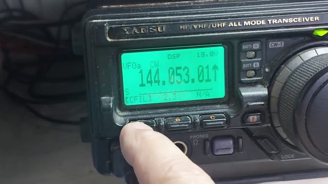 YAESU Ft-897 дополнительные фильтры с ALI