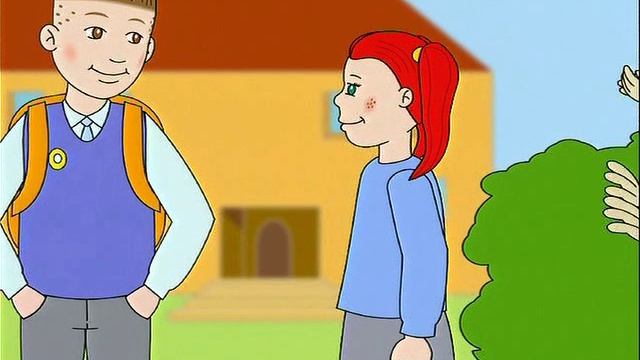 Spotlight 3 DVD - Module 1, 1a - Dialog p.11 - School again!