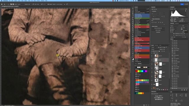 Реставрация архивных фото