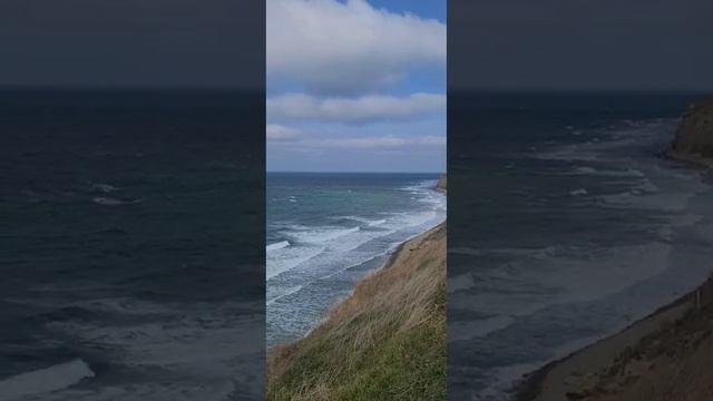 Предштормовое море.