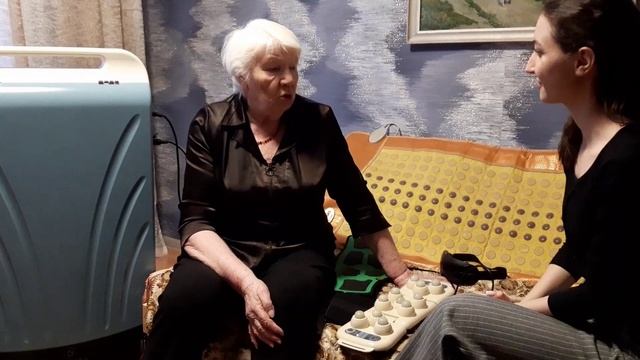 В 83 года с оборудованием Vital Rays избавилась от бессонницы, ишиаса, болей в суставах и спине