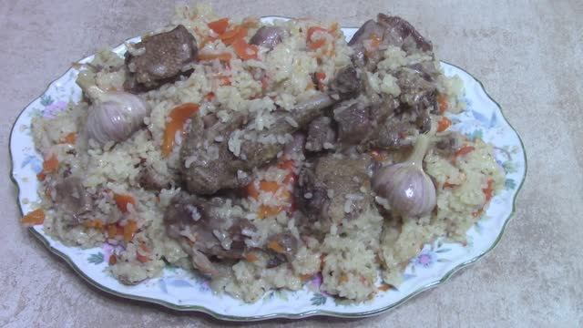 Как приготовить вкусный плов из утки.