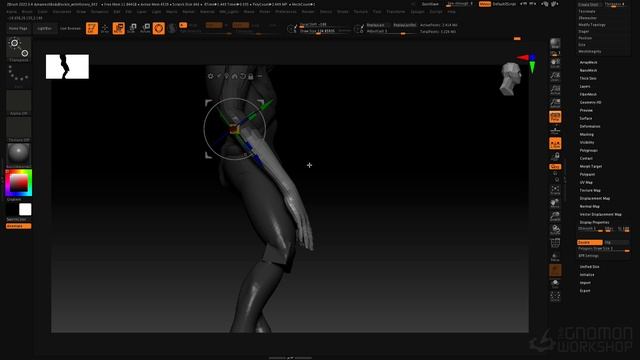 20. Blocking in a Figure with DynaMesh (1)