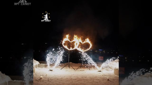 10 000р Сердца и пляшущие фонтаны