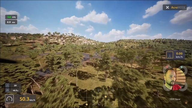 Воссоздать характеристики FPV дрона DJI Avata 2 в симуляторе для тренировок.