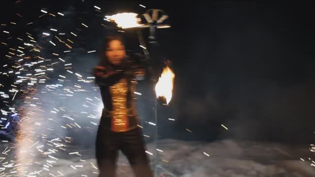 Фаер шоу Game of life