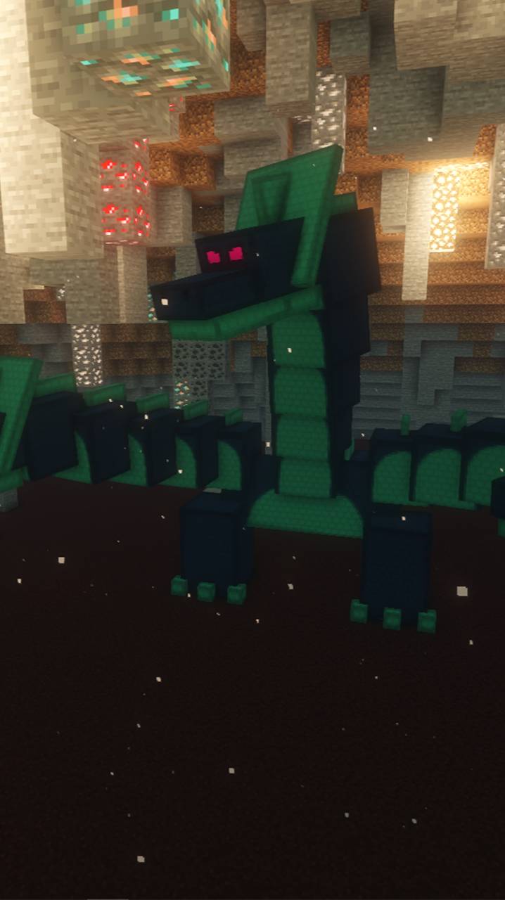 Босс Гидра в моде The Twilight Forest сумеречный лес #майнкрафт #постройки #shorts #minecraft