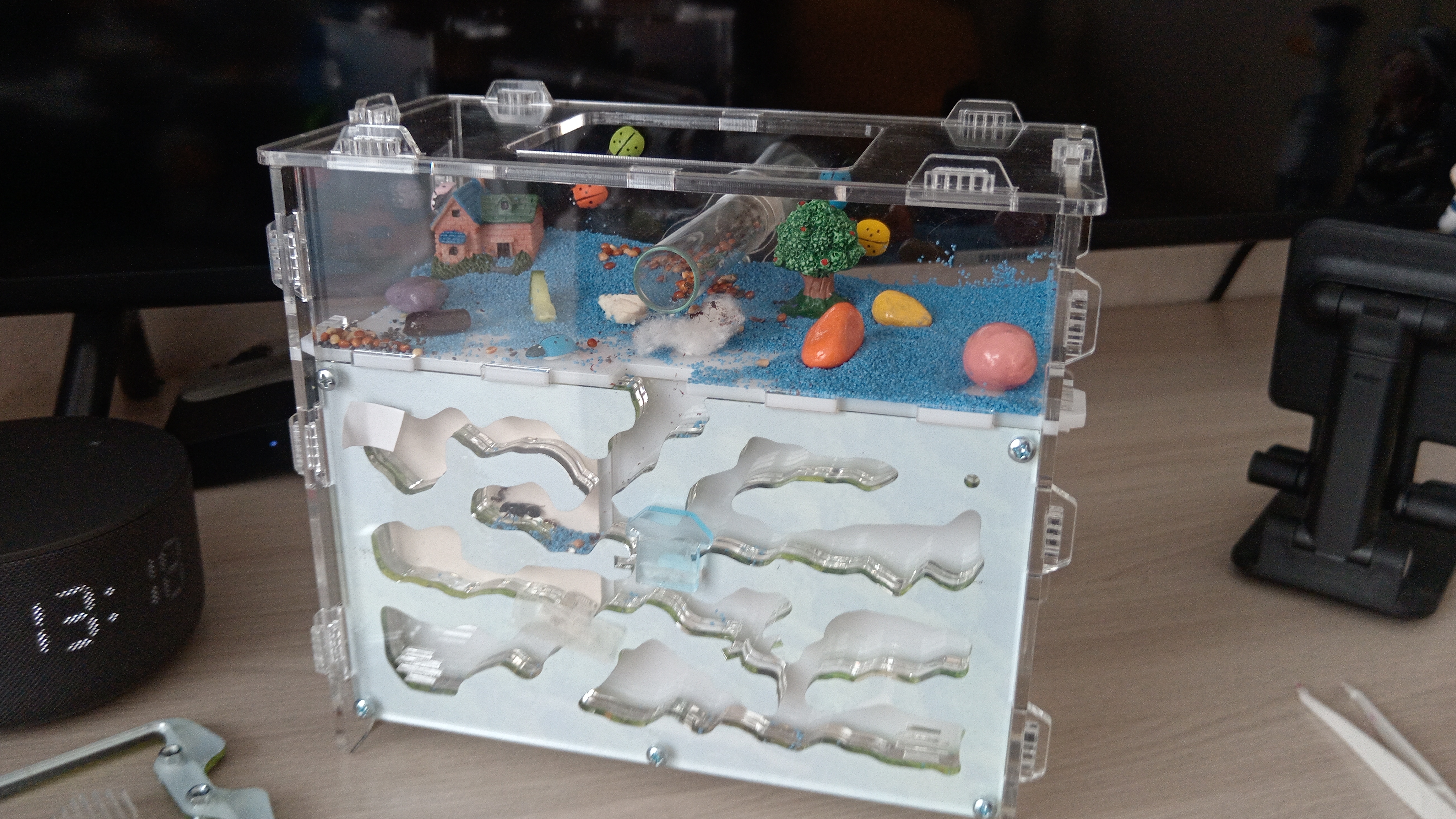 моя новая Муравьиная ферма почему же не снял обзор на распаковку